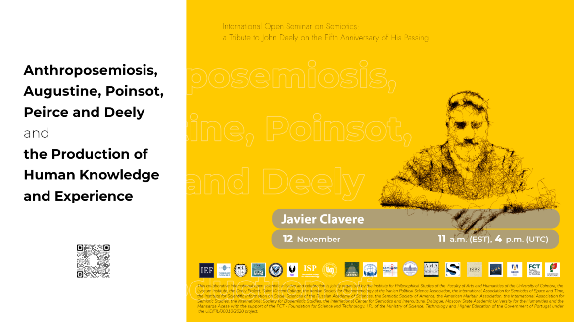 Anthroposemiosis, Augustine, Poinsot, Peirce and Deely and the ...